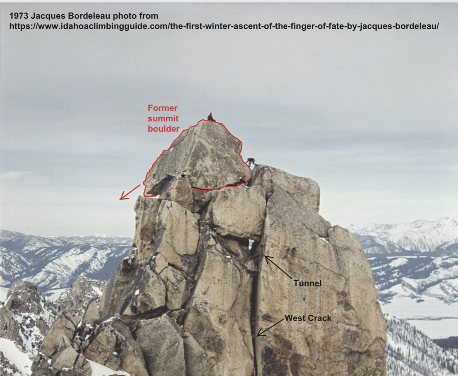 Finger of Fate - IDAHO: A Climbing Guide