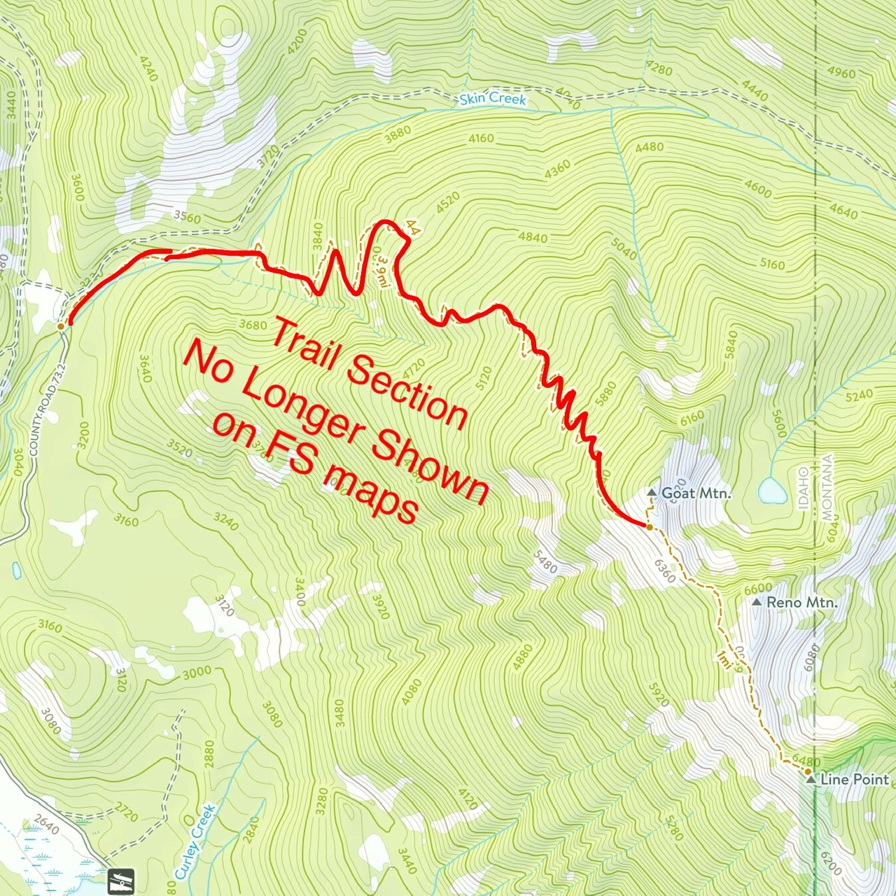 Reno Mountain - IDAHO: A Climbing Guide