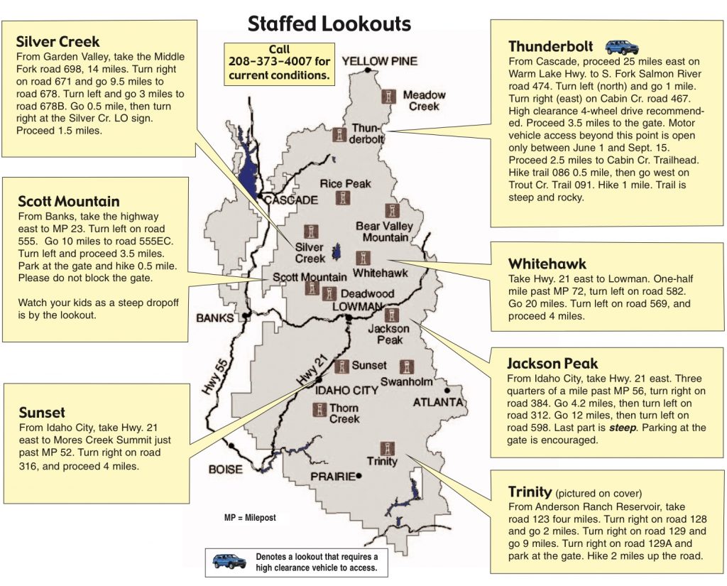 Boise National Forest Fire Lookouts - IDAHO: A Climbing Guide