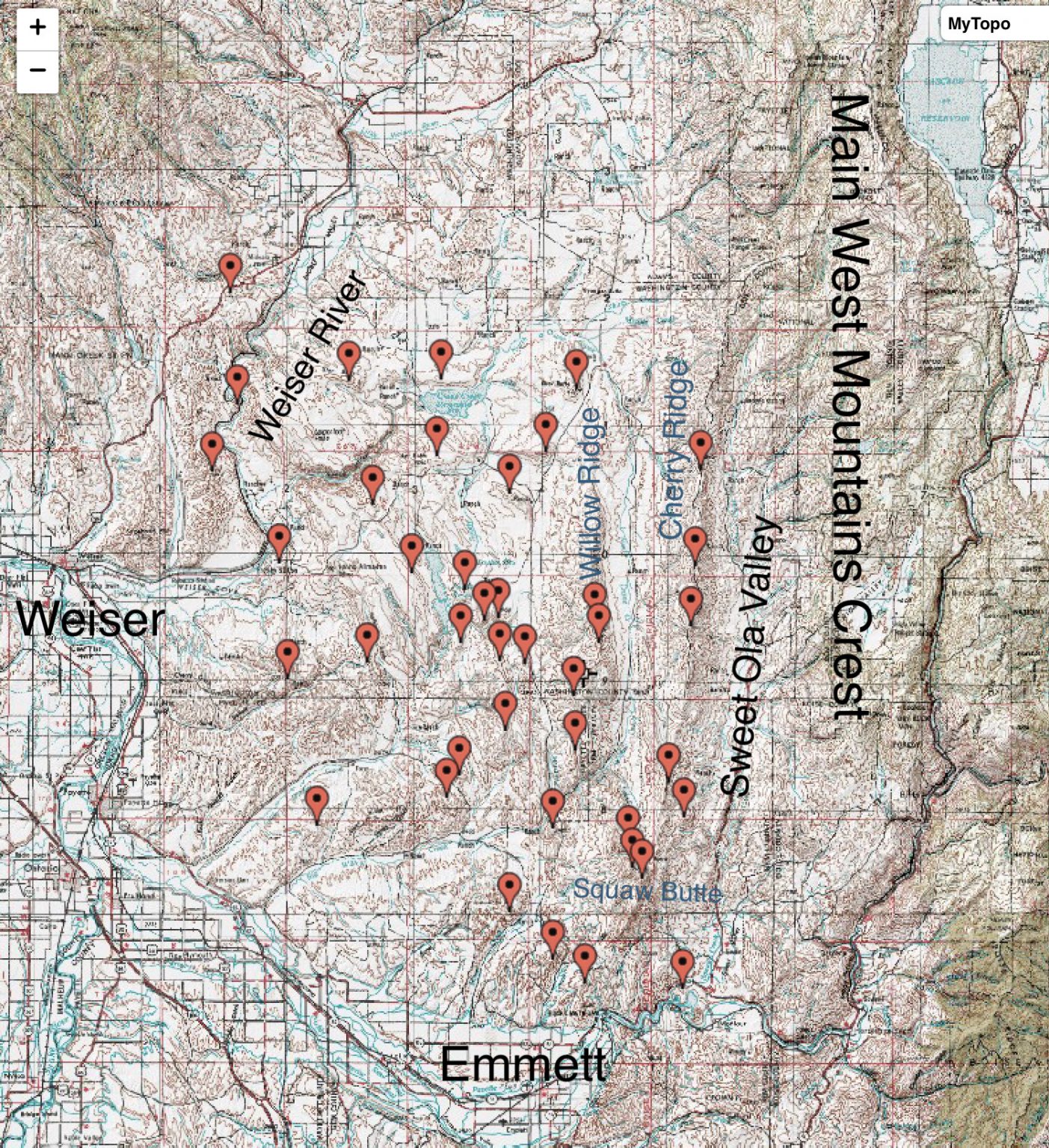 WEST MOUNTAINS - IDAHO: A Climbing Guide