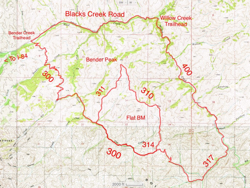 Flat Benchmark - IDAHO: A Climbing Guide