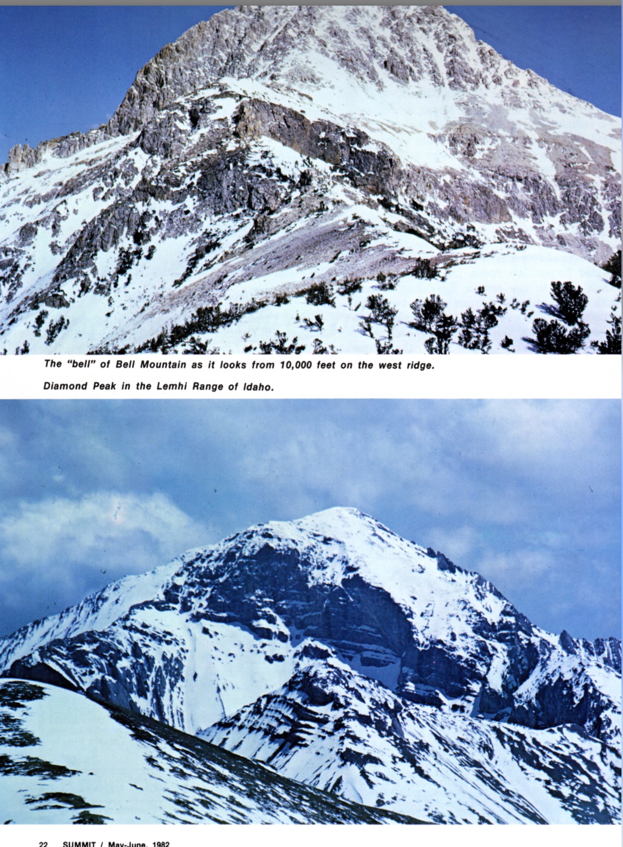 Scrambles in the Lemhi Range - IDAHO: A Climbing Guide