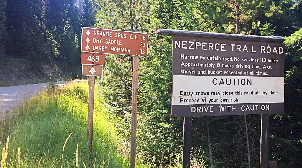Nez Perce Trail Road/FS-468 Update - IDAHO: A Climbing Guide